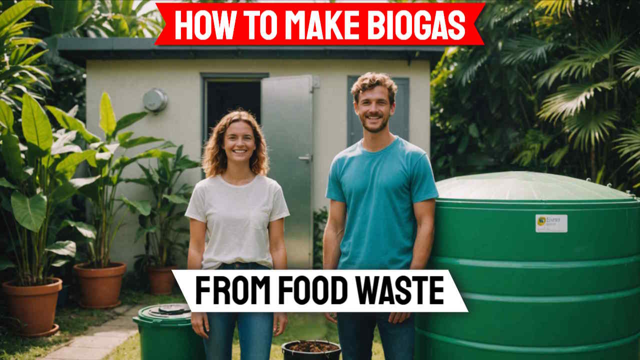How to Make Biogas From Food Waste in 5 Easy Steps!