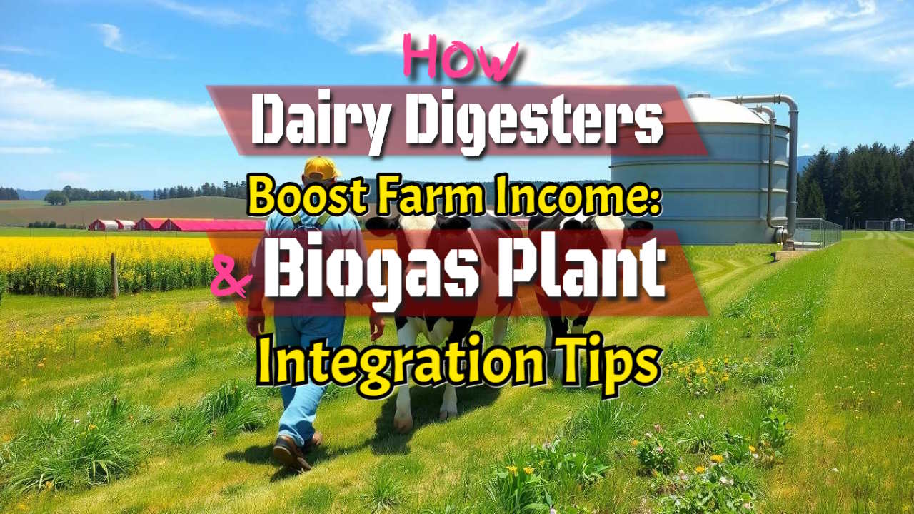 Dairy Digesters Boost Farm Income: Biogas Plant Integration Tips