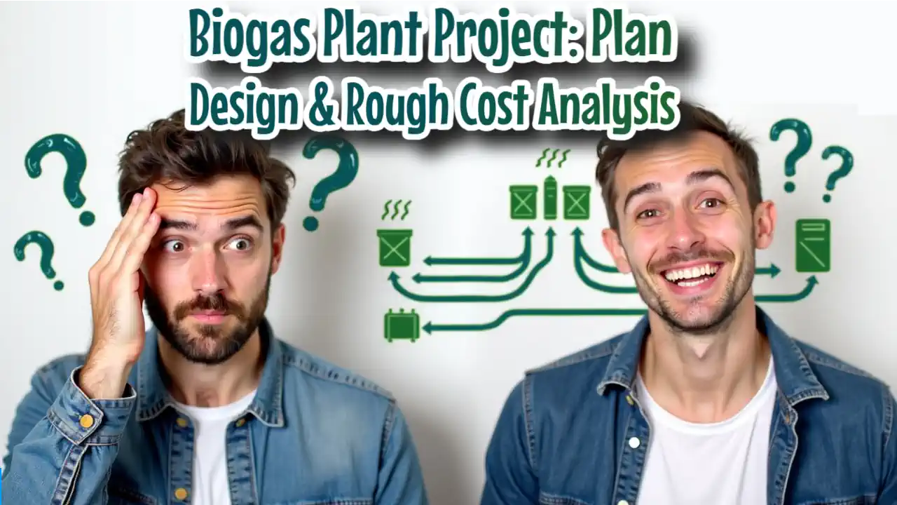 Biogas Plant Project: Plan, Design & Rough Cost Analysis